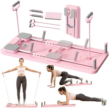 Ngardk Pilates Board, Portable Abdominal Pilates Reformer Set for Home ...