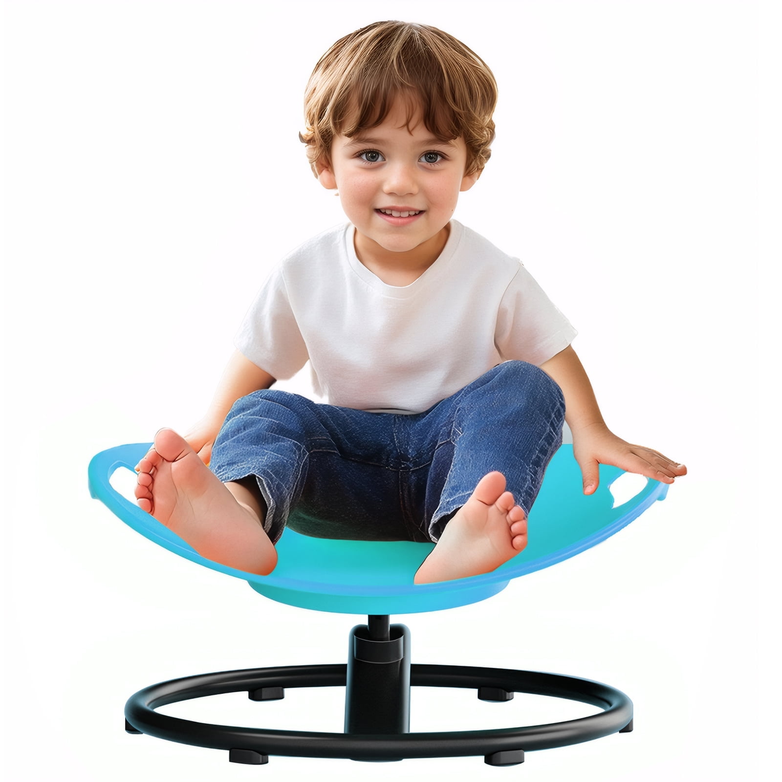 CHICCLO Sensory Spinning Chair for Kids 3-10, 360 Degree Swivel with ...