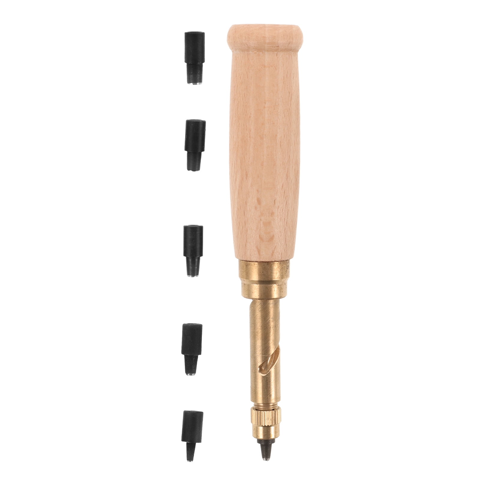 CHICHUMID 1 Set Hollow Punch Tool Belt Hole Punching Tool Wood ...