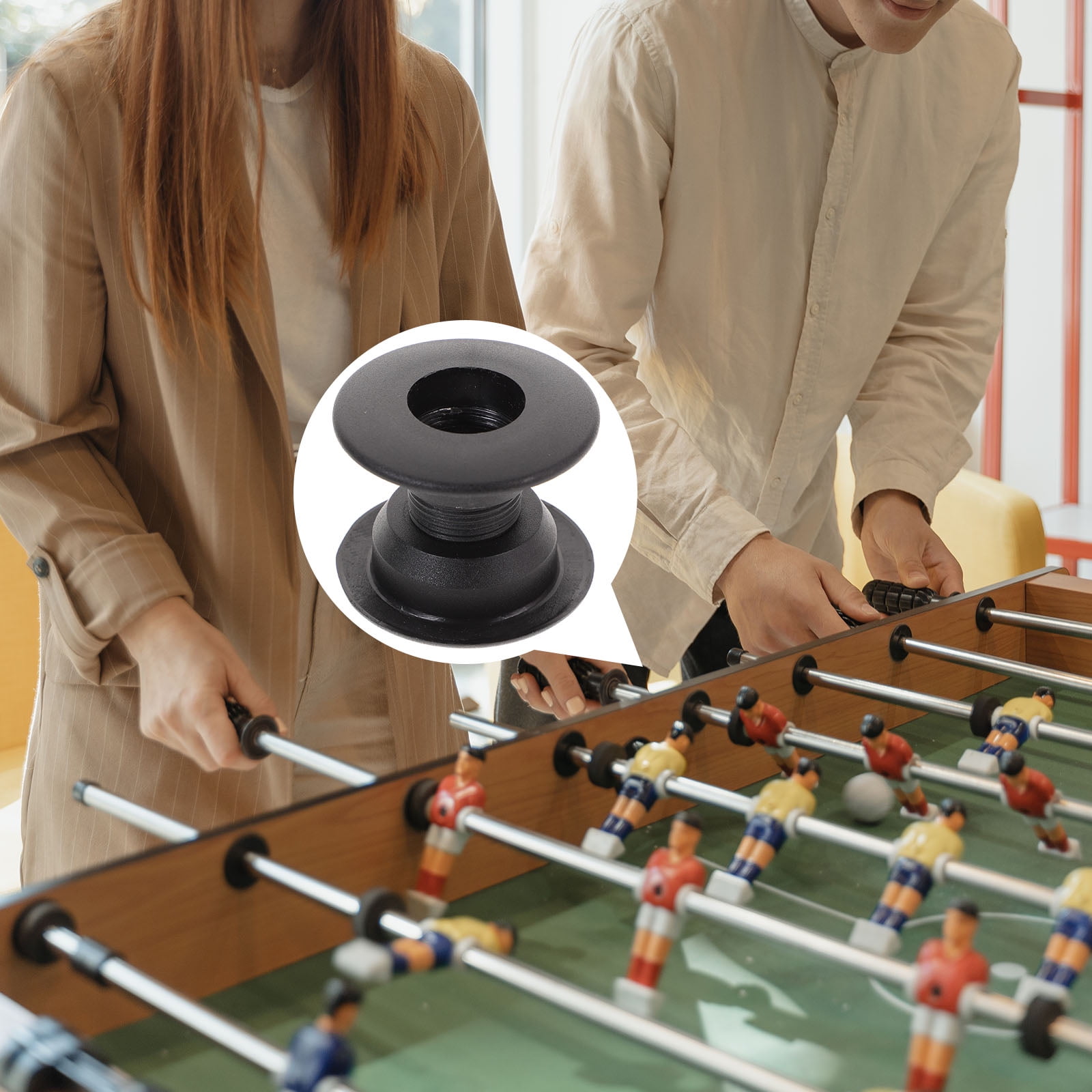 CHICHUMID 10 Set Threaded Construction Replacement Part Foosball Table ...