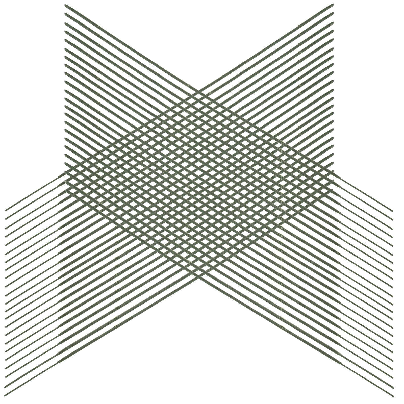 CHICHUMID 100Pack Flower Stems Wire for Diy Makers Green Round Iron ...