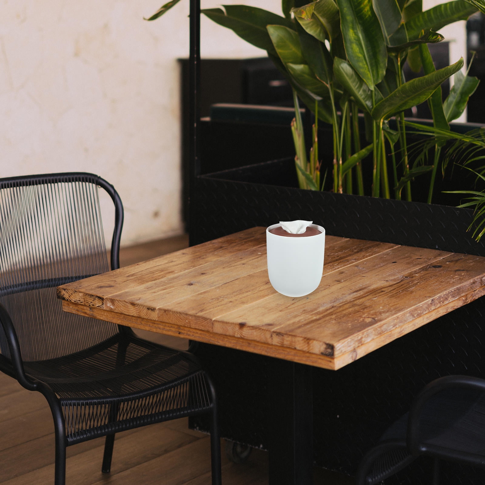 CHICHUMID 1Pcs White Tissue Container For Bathroom With Paper ...