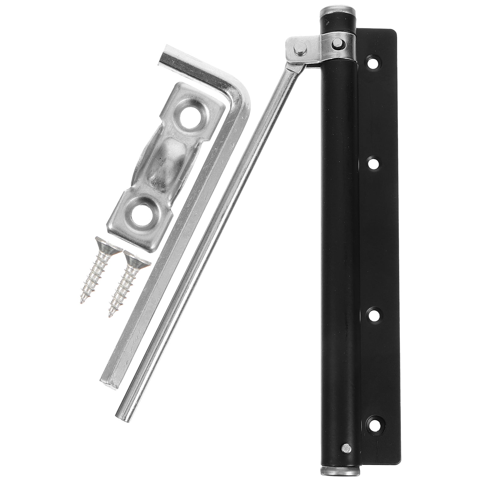 CHICHUMID 1Set Black Stainless Steel Door Spring Closer for Iron Gates ...