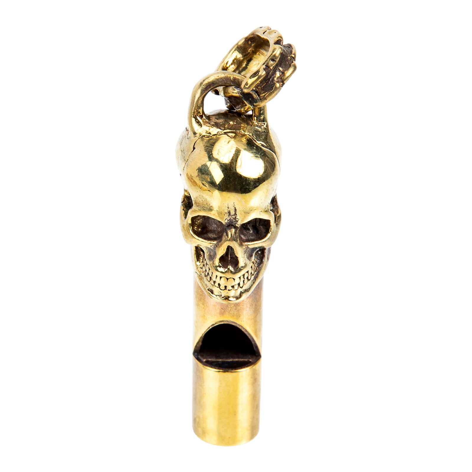 CHICHUMID 1Set Unique Skull Whistle in Golden Color for Pet Training ...