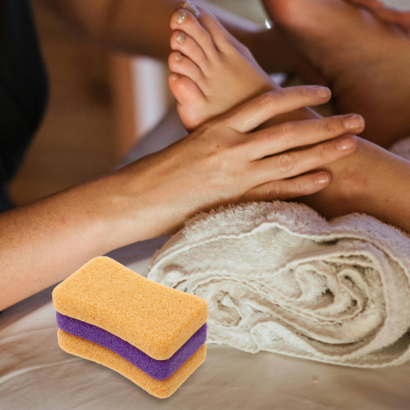 CHICHUMID 3Pcs Rectangular Pumice Feet Scrubber Natural Stone Dead Skin ...