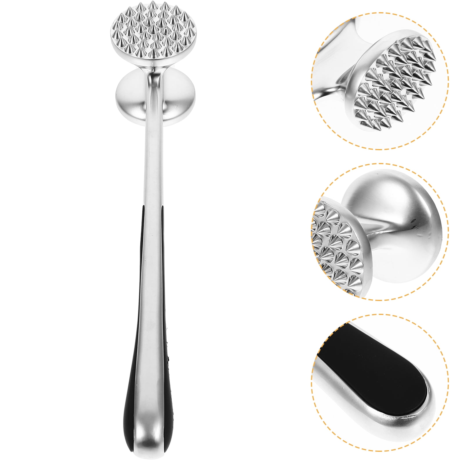 CHICHUMID 8Pack Dual-Sided Design Steel Meat Mallet Pounder Kitchen ...