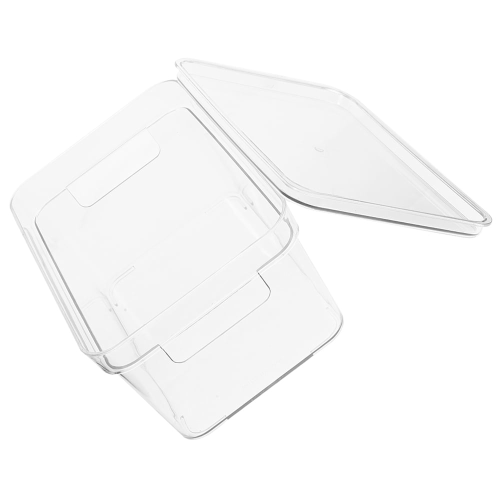 CHICHUMID Building Blocks Box 1Pcs Transparent Reusable Plastic For ...
