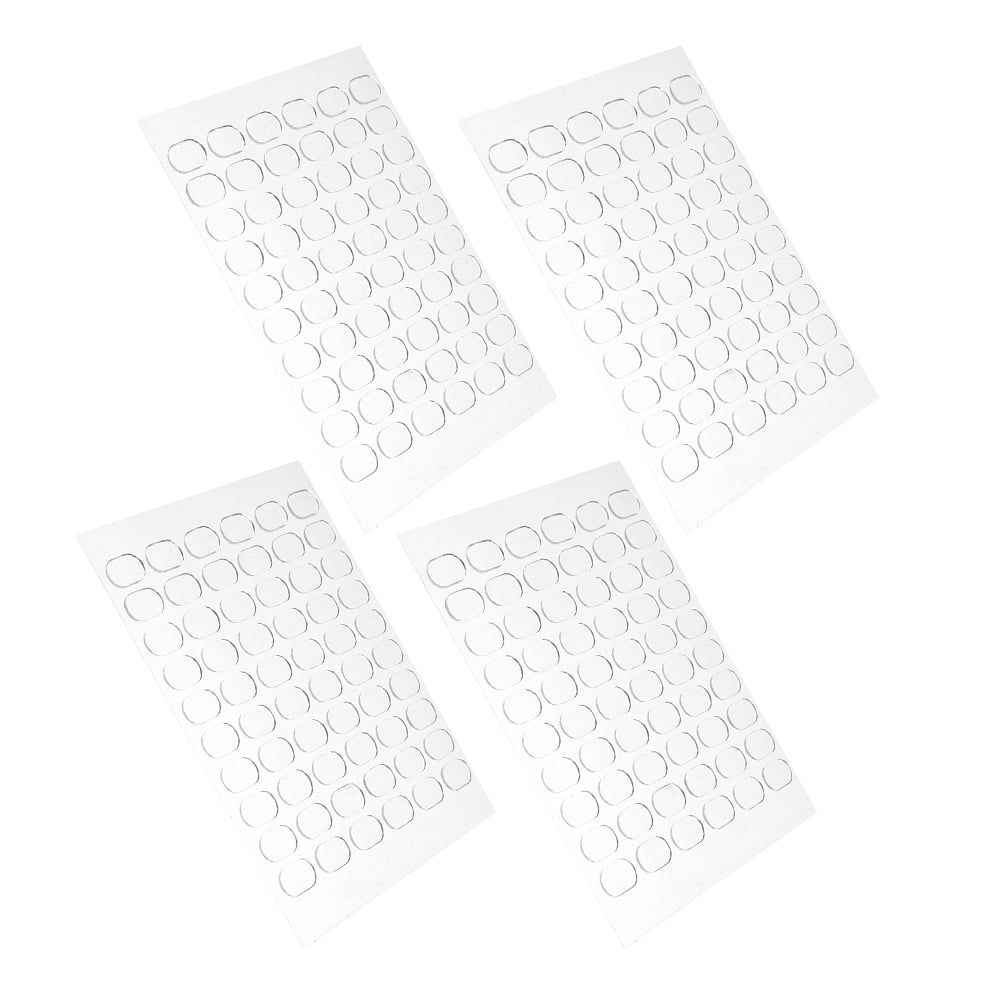 CHICHUMID Double Sided Adhesive Dots 240Set Transparent Round Acrylic ...