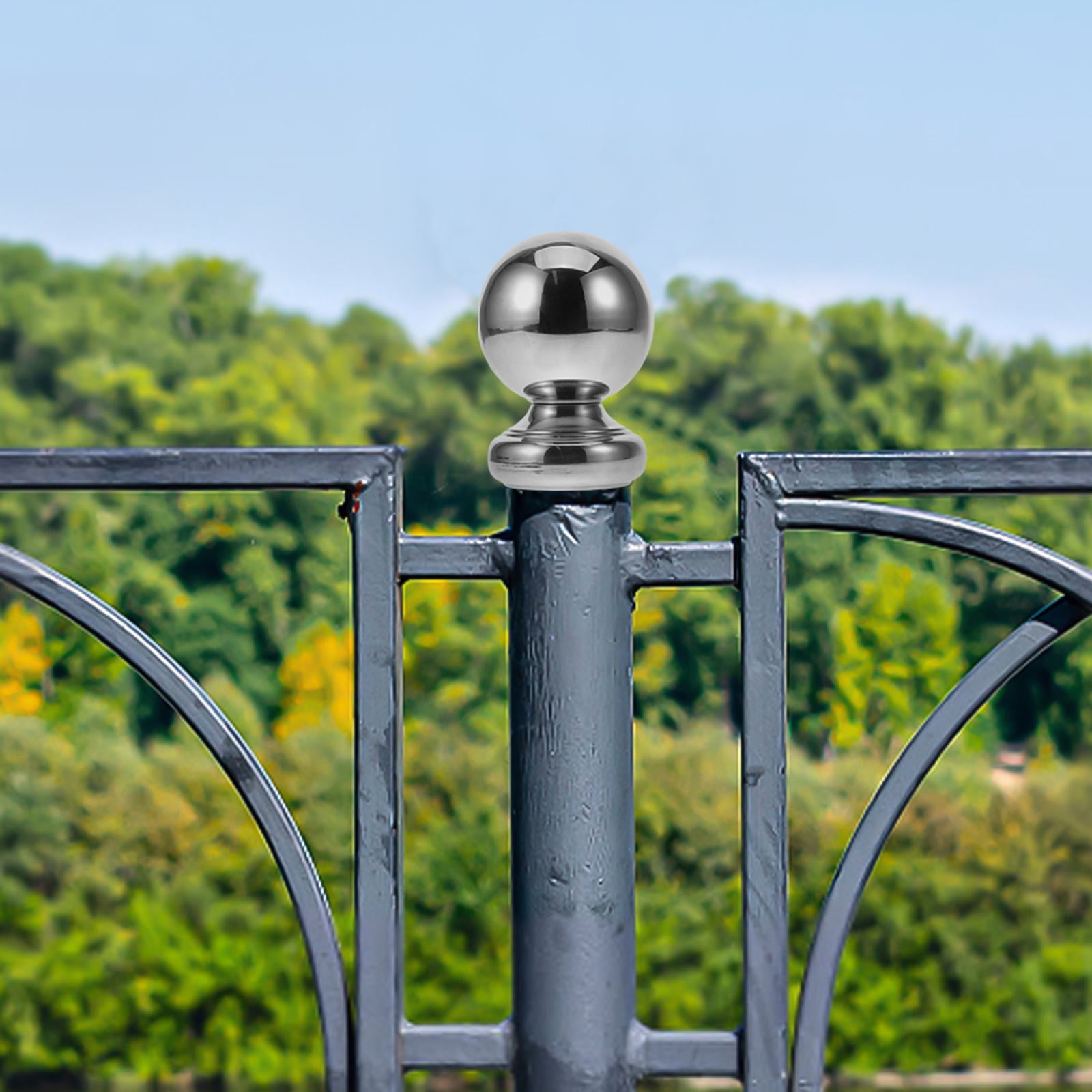 CHICHUMID Stair Railing Finial Ball 1Pack Spherical Shape for ...