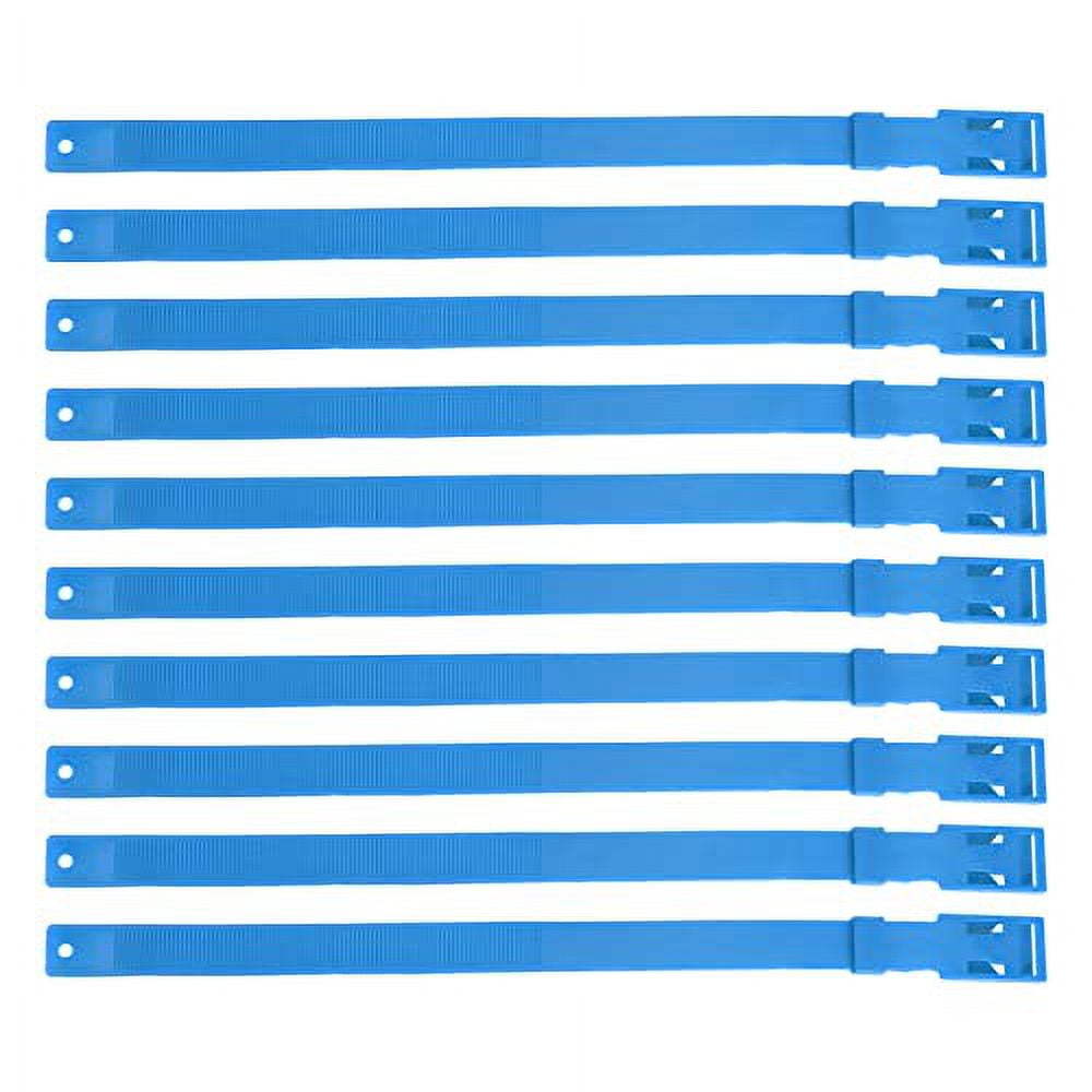 CHICIRIS 10PCS Goat Collar PU 23 Inch Adjustable Livestock Collar for ...