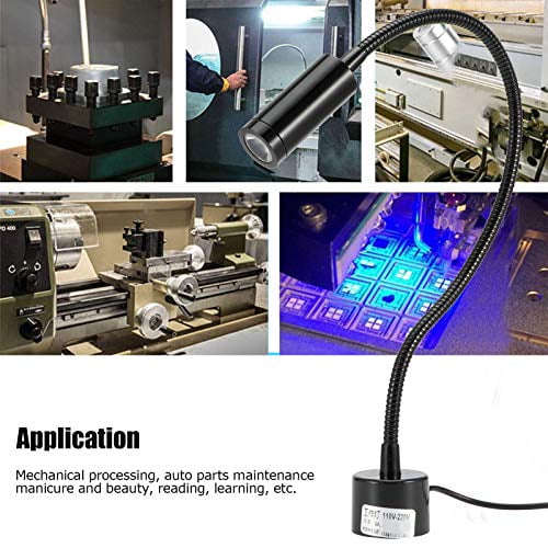 CHICIRIS High?Power LED Work Lamp, White Light Machine Tools Light with ...