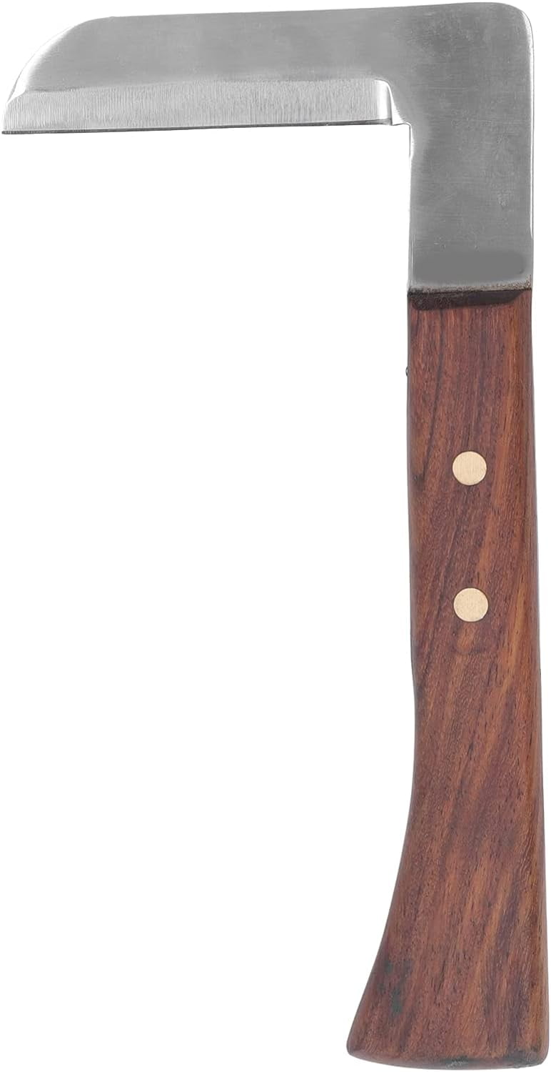 CHICIRIS Hoof Knife, Right/Left Hand Hoof Trimmer L Shaped Farrier Tool ...