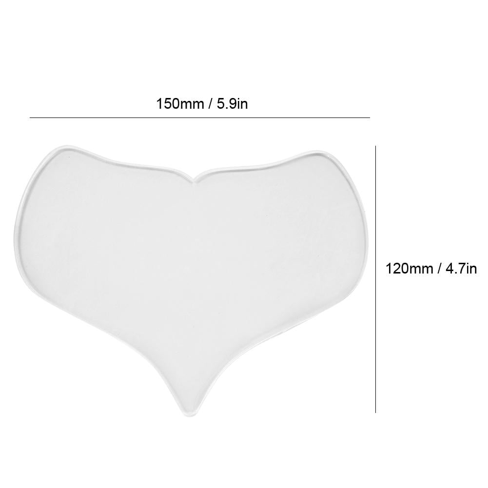 CHICIRIS Reusable Chest Sticker, Chest Pad, Silicone For Fine Lines ...