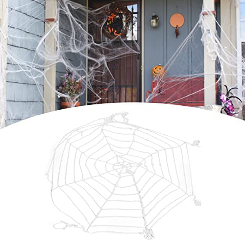 CHICIRIS Spider Webs Halloween Decorations, 12ft Halloween Cobwebs ...