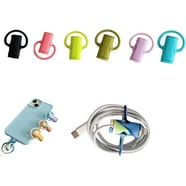 Hebalg 7pcs Data Cable Protector, Silicone Cord Saver Cute Silicone ...