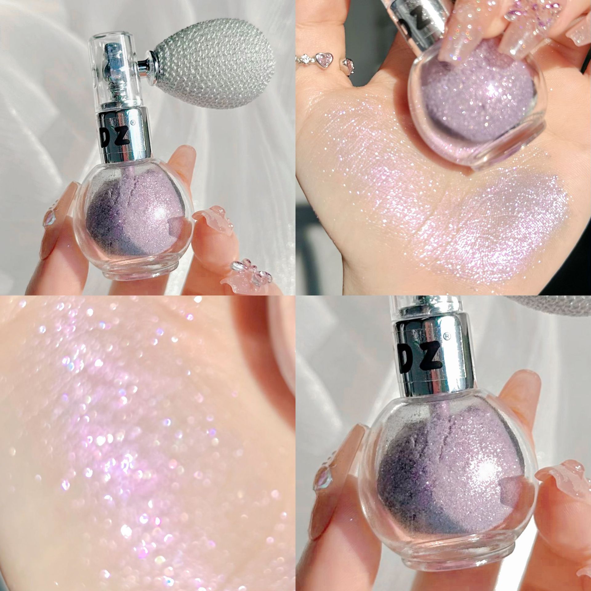 CHICOQUE High Gloss Dusting Shimmering Spray, Highlighter Loose Powder ...