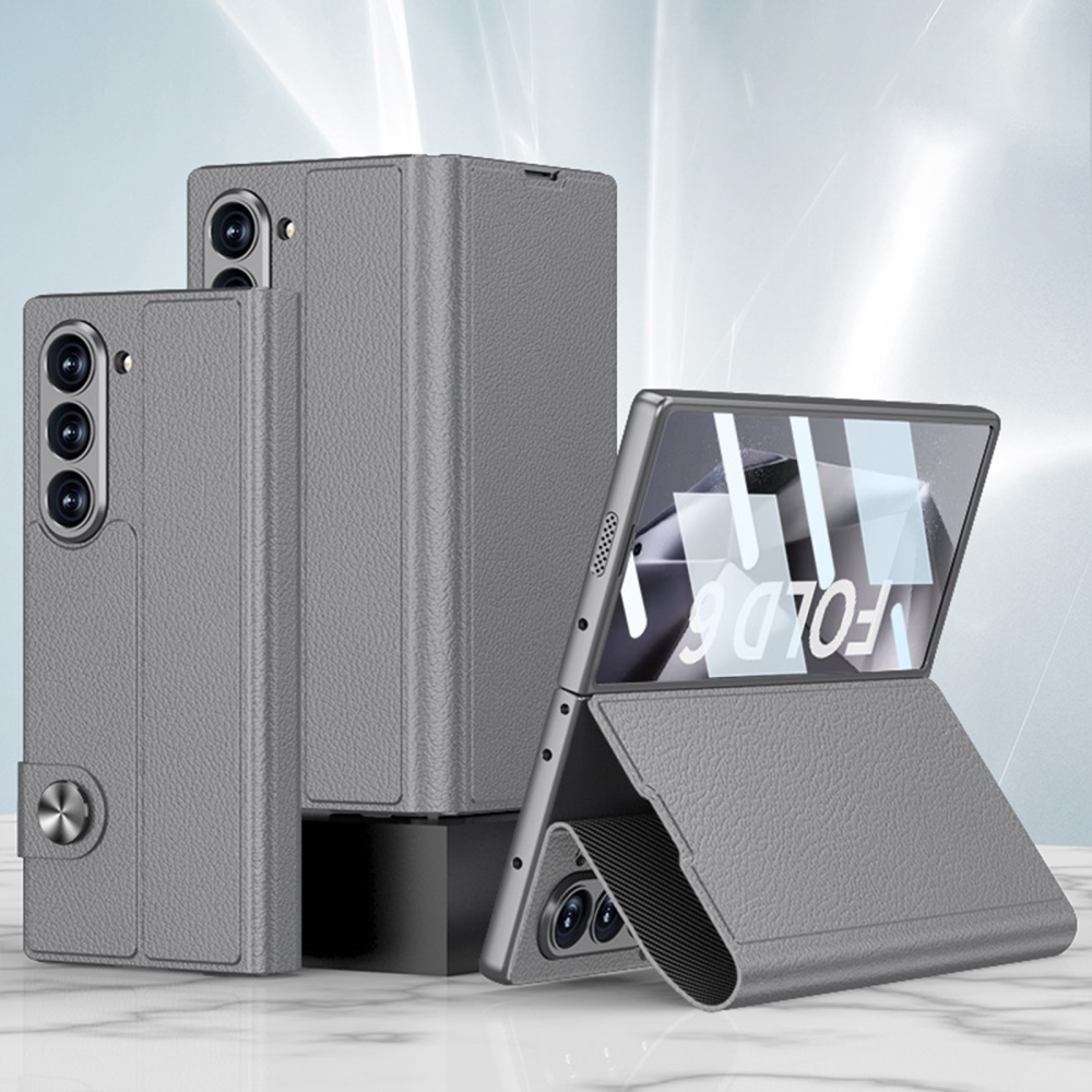 CHICOQUE for Samsung Galaxy Z Fold 6 Stand Case with Screen Protector ...