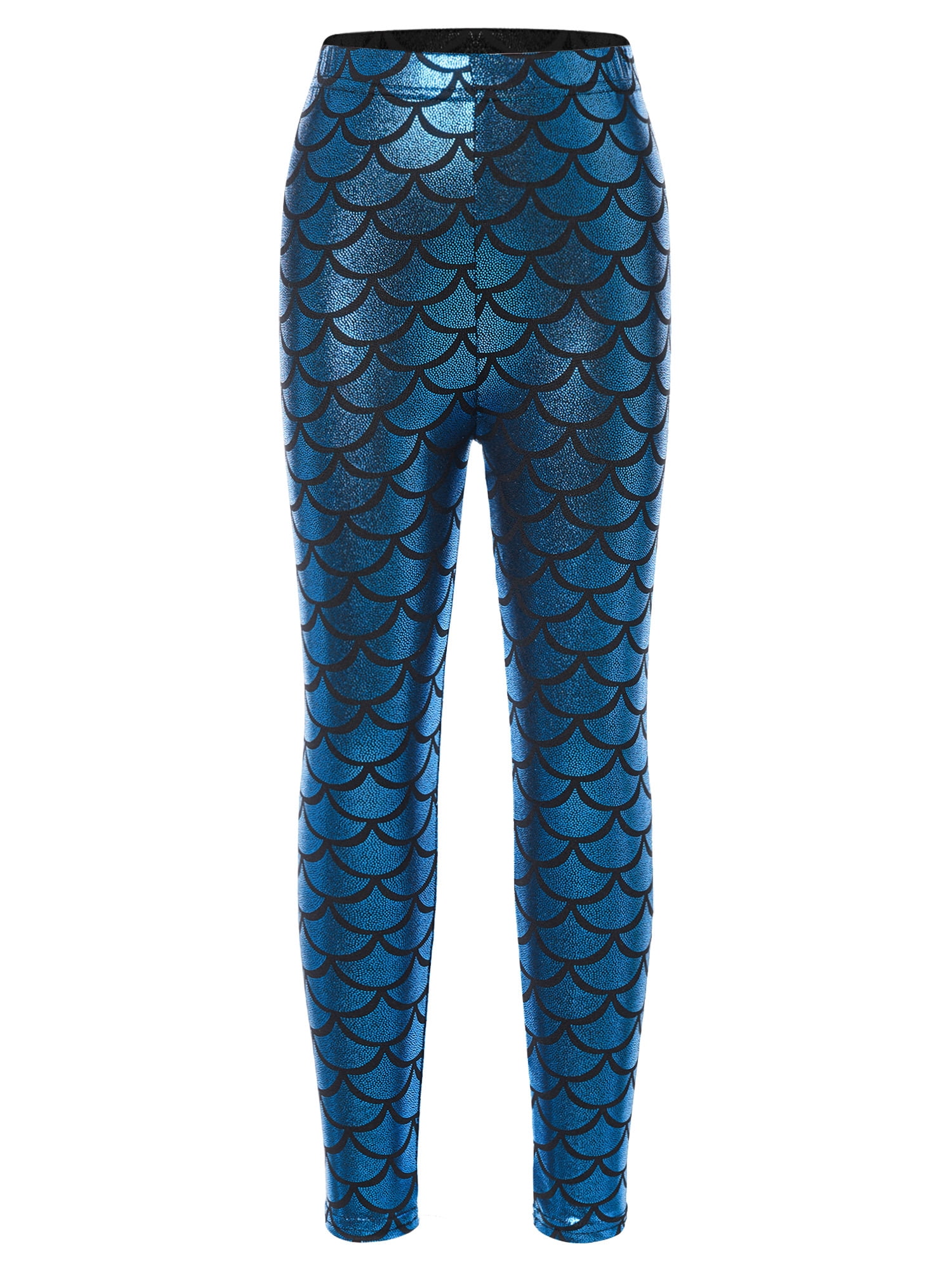 CHICTRY Baby Toddler Girls Fish Scales Prints Pants Shiny Yoga Pants ...