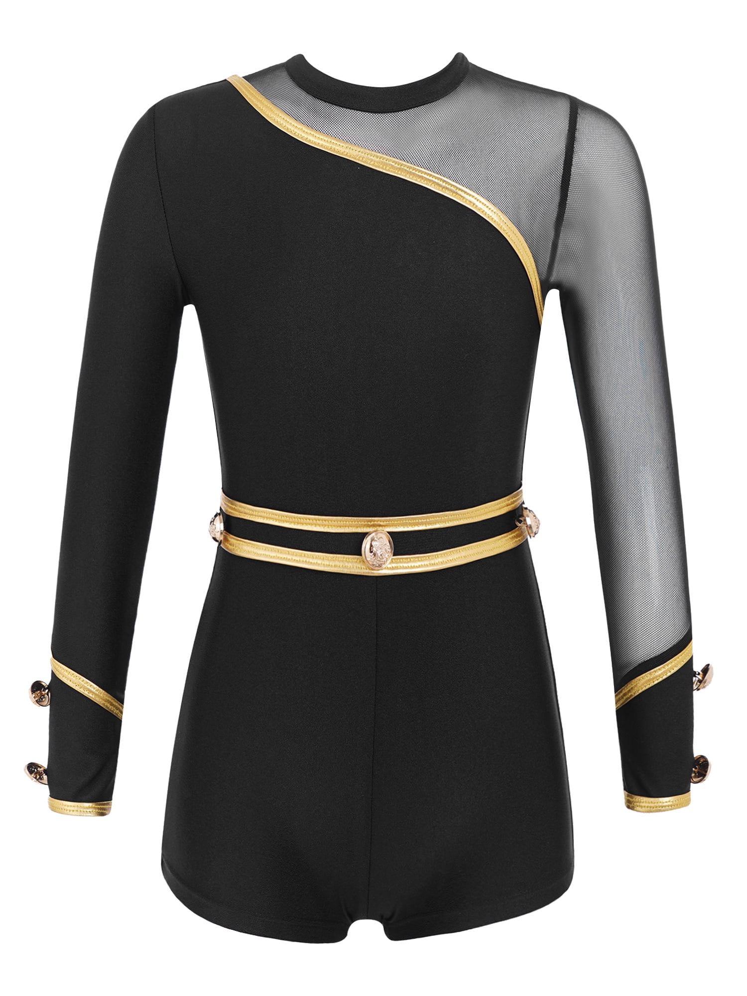 CHICTRY Girls Long Sleeve Gymnastics Leotard Ballet Dance Biketard ...