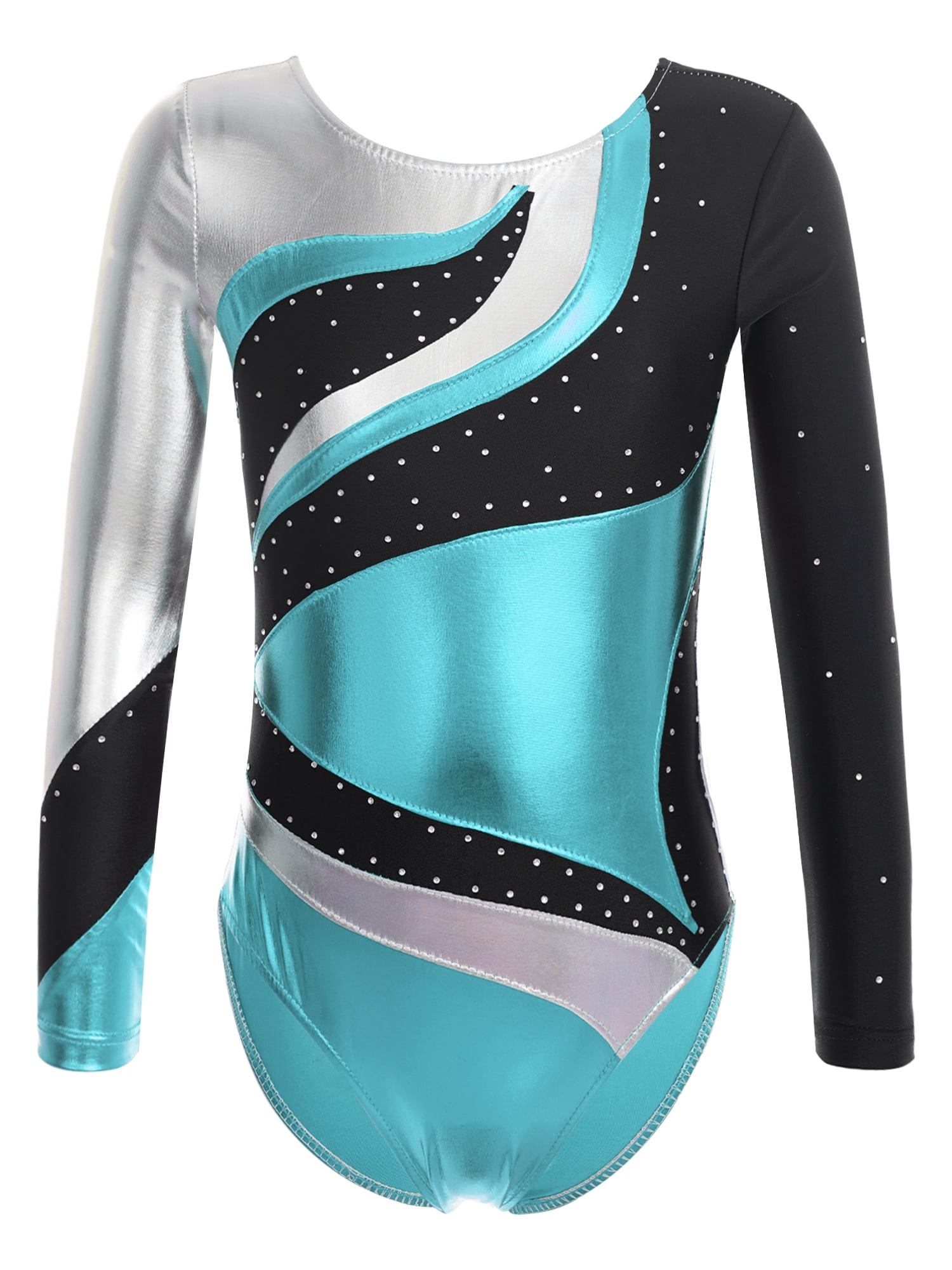 CHICTRY Kids Ballet Dance Leotard Girls Gymnastics Workout Leotard Long ...
