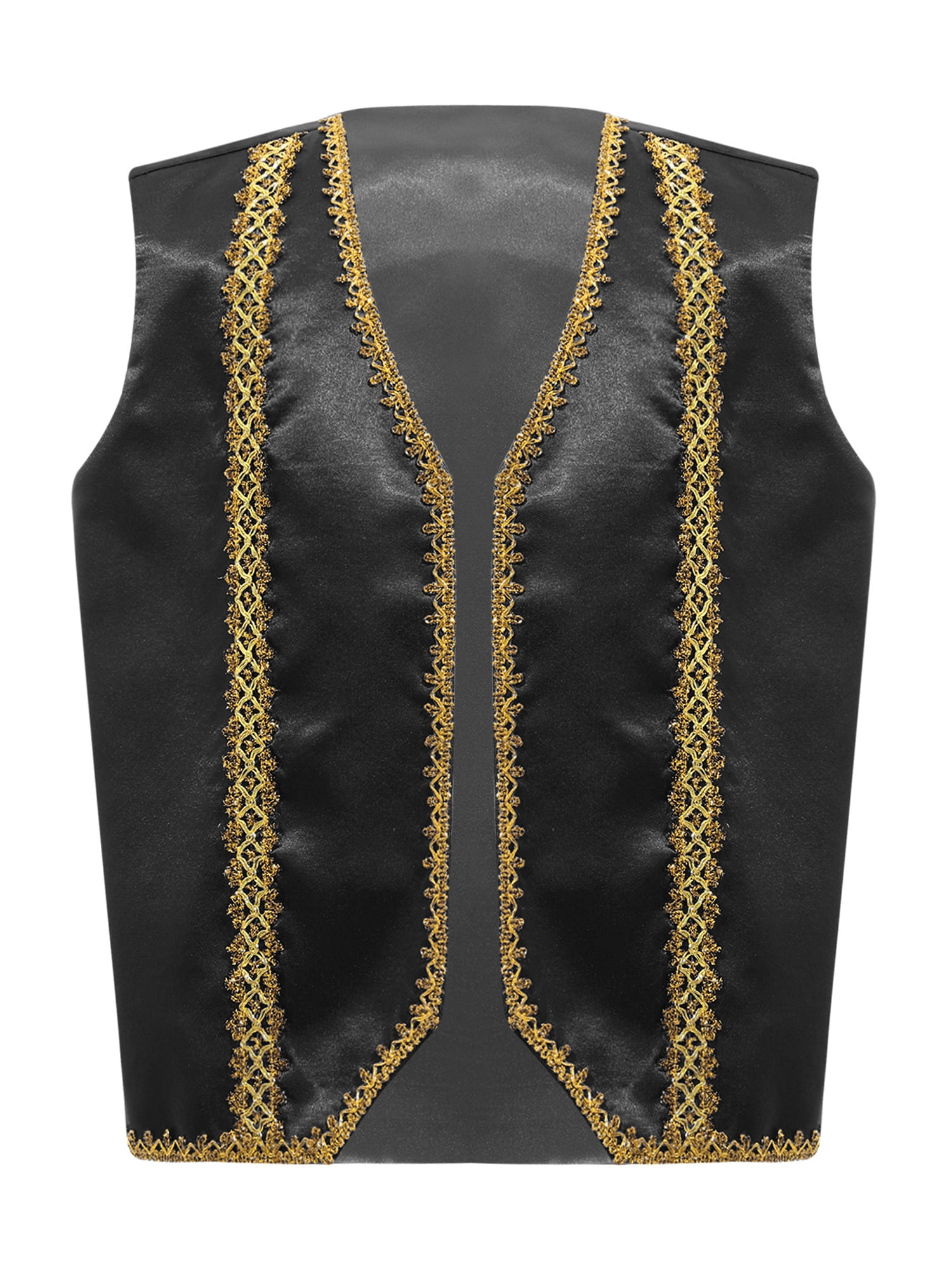 CHICTRY Kids Boys Medieval Steampunk Waistcoat Halloween Arabian Prince ...