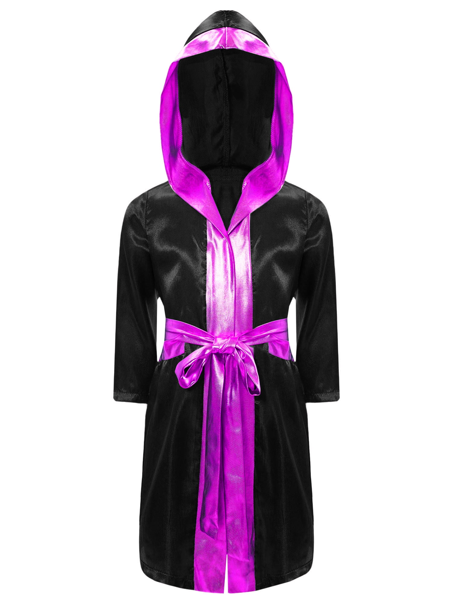 CHICTRY Kids Boys Muay Thai Kickboxing Halloween Dress-up Long Hoodie ...