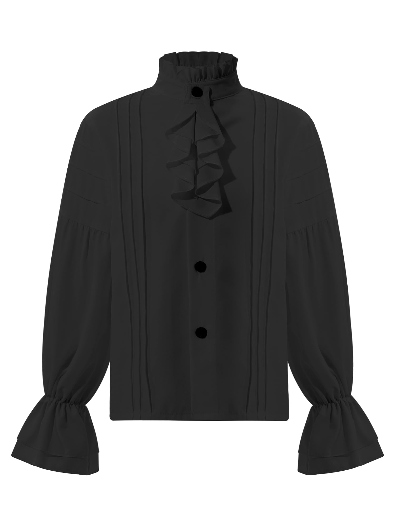 CHICTRY Kids Boys Pirate Shirt Renaissance Medieval Ruffle Blouse ...