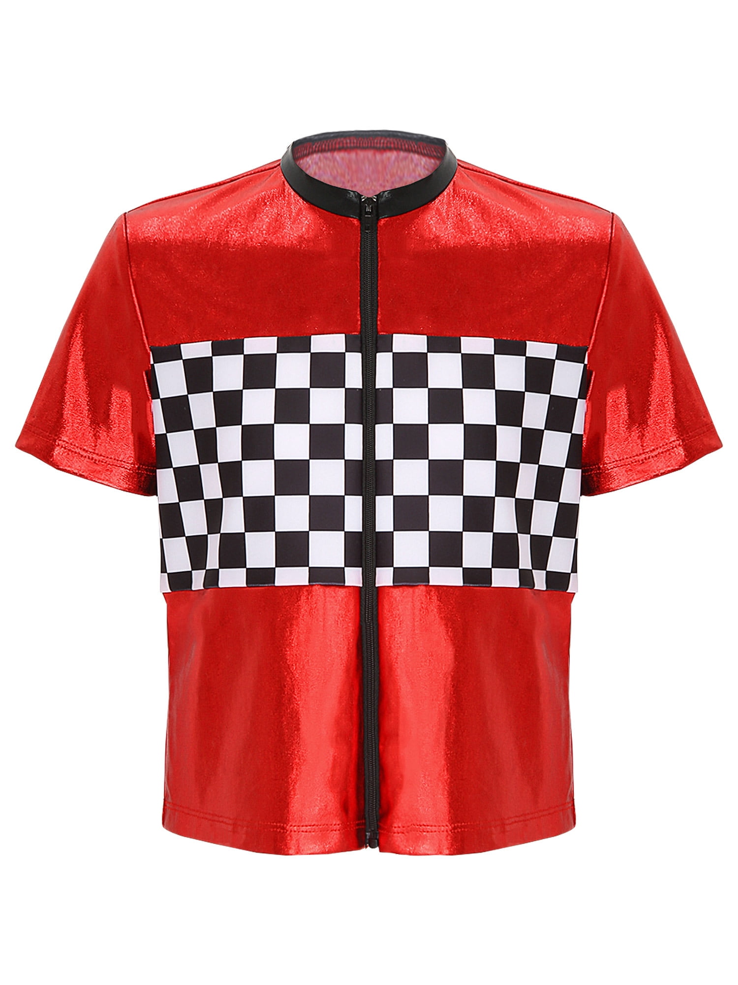 CHICTRY Kids Boys Racer Cosplay Costume Carnival Dress Up Short Sleeve ...