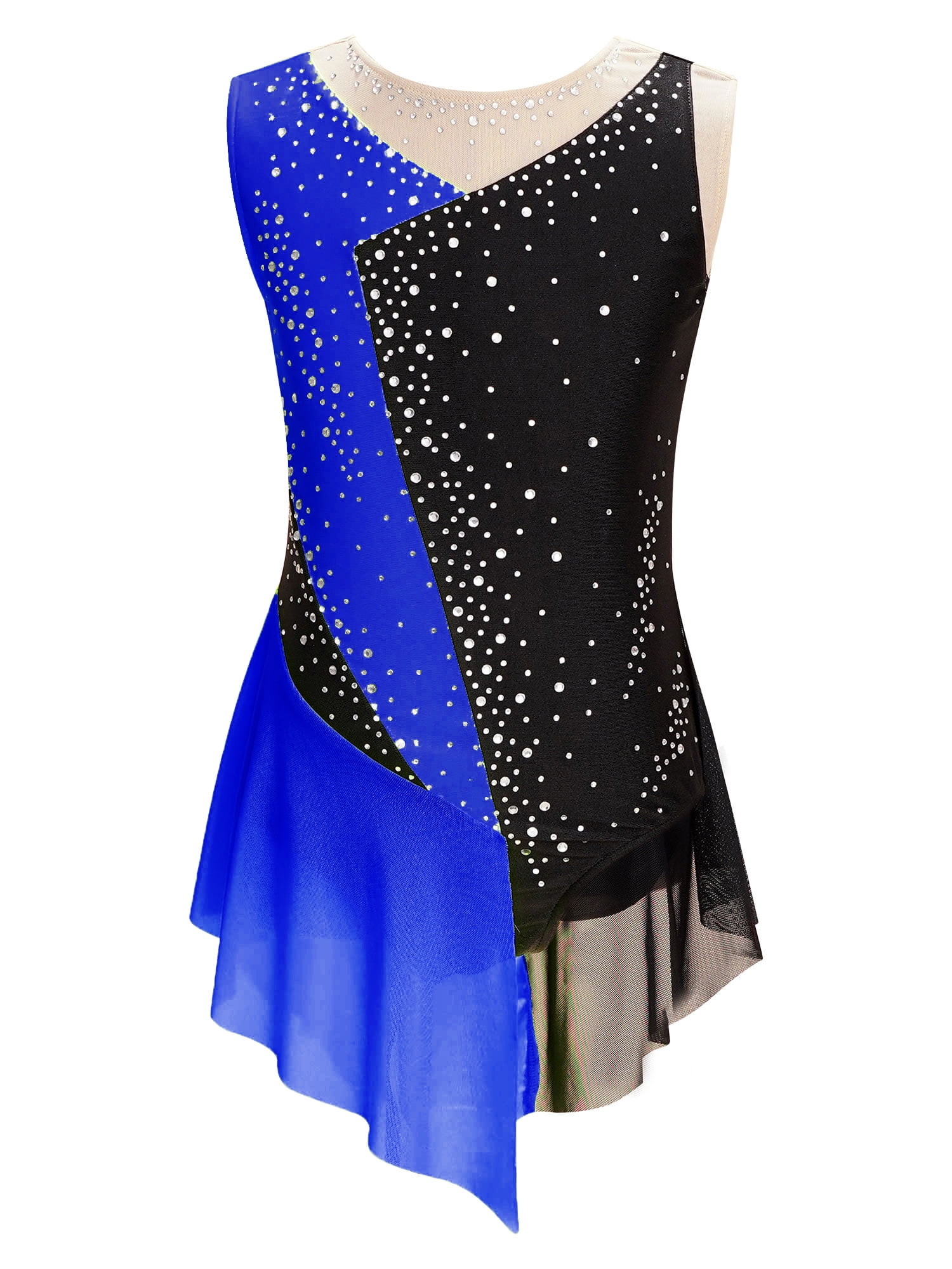 CHICTRY Kids Girls Dance Leotard Shiny Rhinestone Mesh Figure Skating ... CHICTRY Kids Girls Dance Leotard Shiny Rhinestone Mesh Figure Skating ...