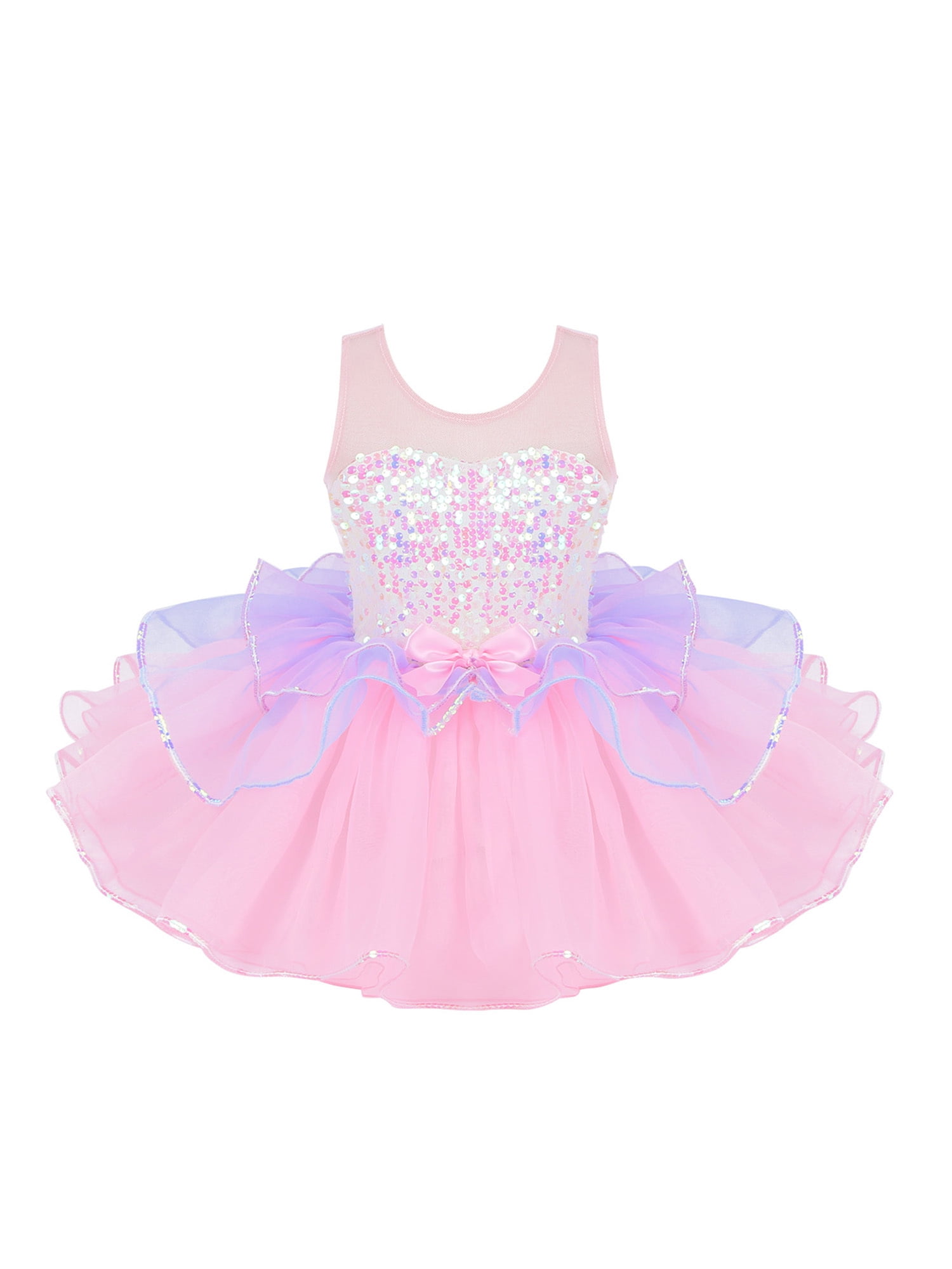 CHICTRY Kids Girls Sleeveless Shiny Sequins Tutu Dress Ballerina ... CHICTRY Kids Girls Sleeveless Shiny Sequins Tutu Dress Ballerina ...