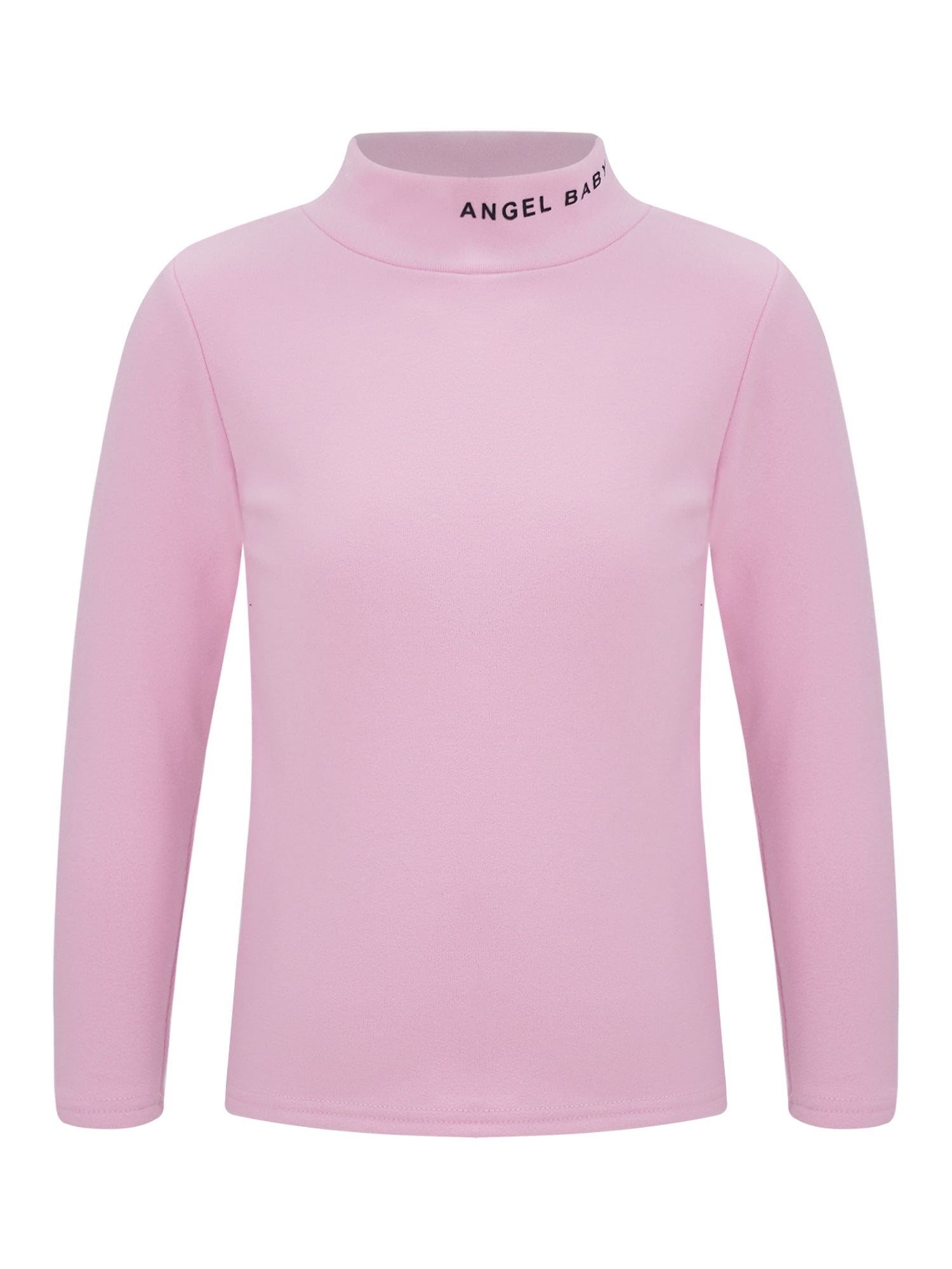 CHICTRY Kids Girls Thermal Tops Underwear Casual Mock Neck Long Sleeve ...