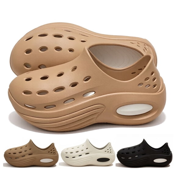 CHICVOMEY 2.76in Elevated Platform Garden Clogs for Women Men Dual Wear ...