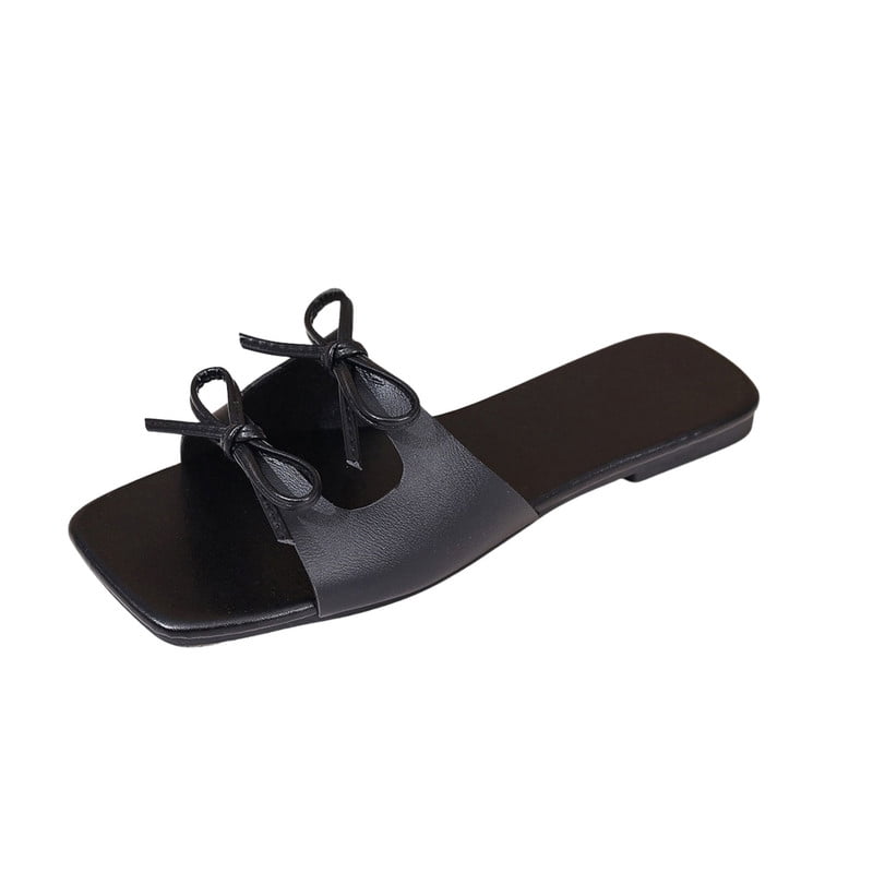 CHICVOMEY Comfort Slippers for Women Lightweight Slip On Flat Slippers ...