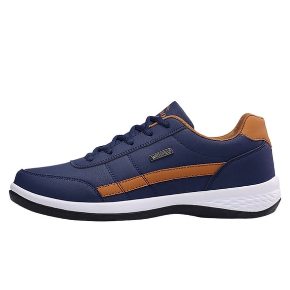CHICVOMEY Comfort Sneakers for Men Lightweight Lace‑Up Walking Shoes ...
