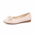 CHICVOMEY Comfortable Work Flats Women Lightweight Slip On Flat Shoes ...