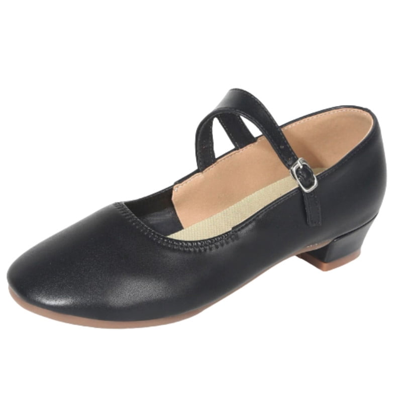 CHICVOMEY Mary Jane Shoes Women Adjustable Lightweight Low Heel Buckle ...