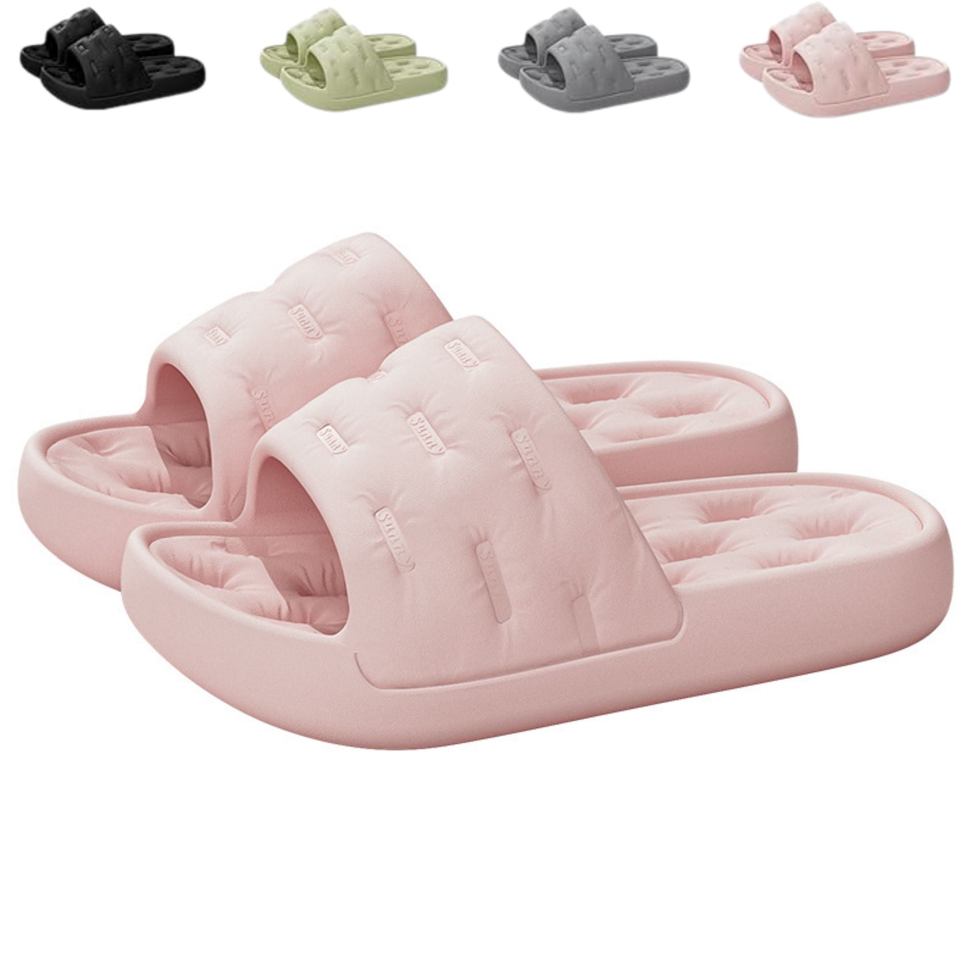 CHICVOMEY Shower Shoes for Womens Mens Lightweight Quick Drying Nonslip ...