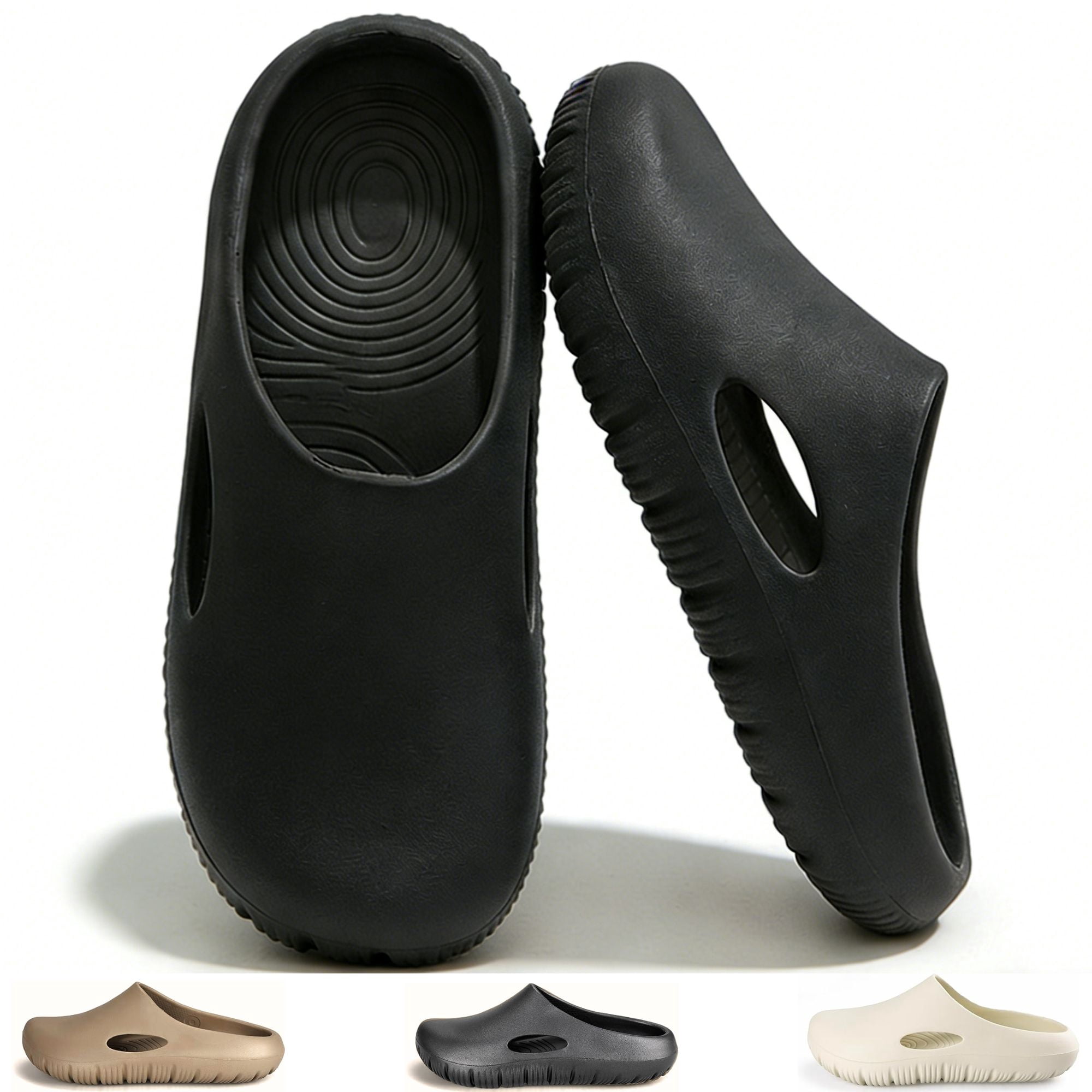 CHICVOMEY Unisex Garden Clogs - Arch Support Non-Slip Waterproof Garden ...