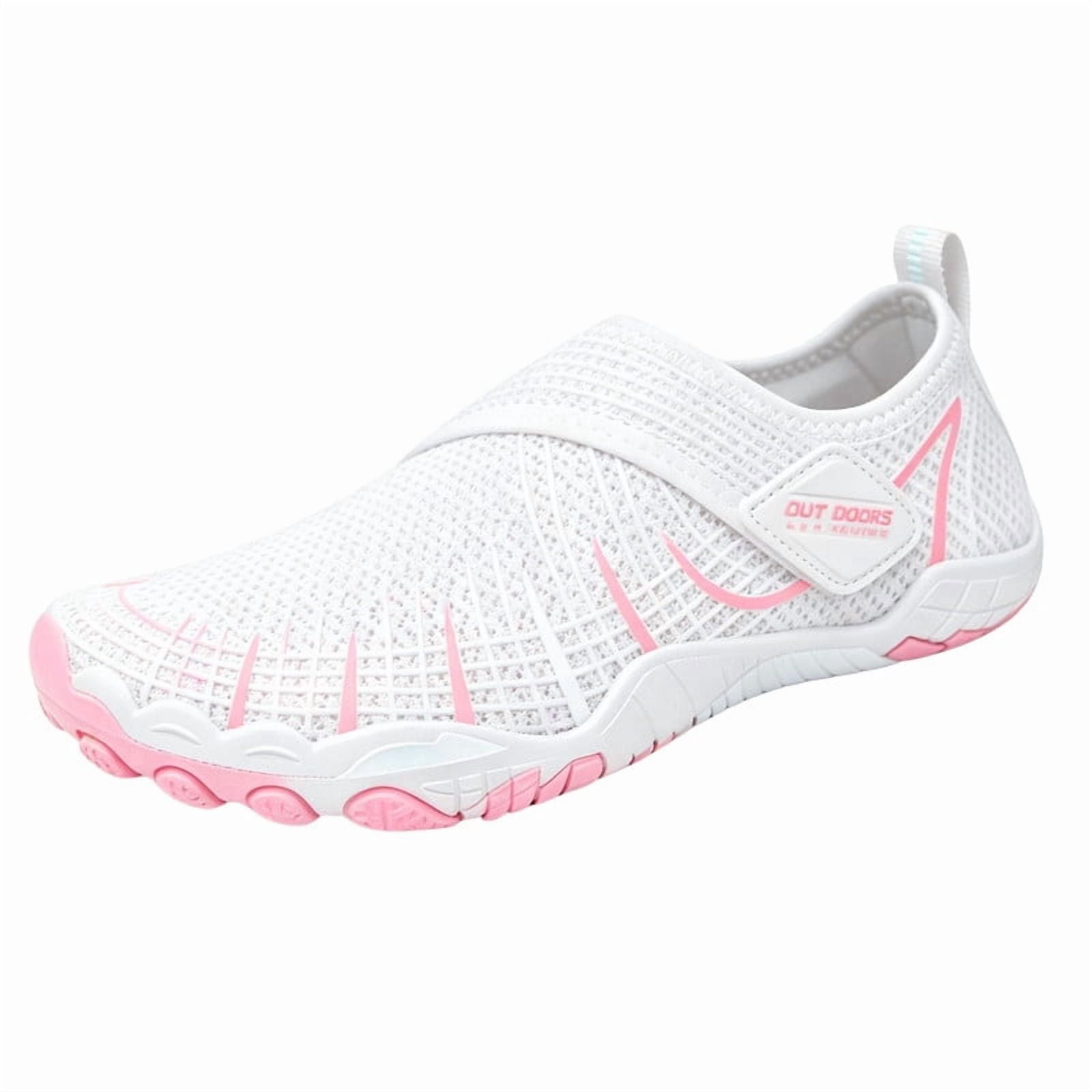 CHICVOMEY Water Shoes Men Close Toe Quick-Dry Fabric Anti-Slip ...