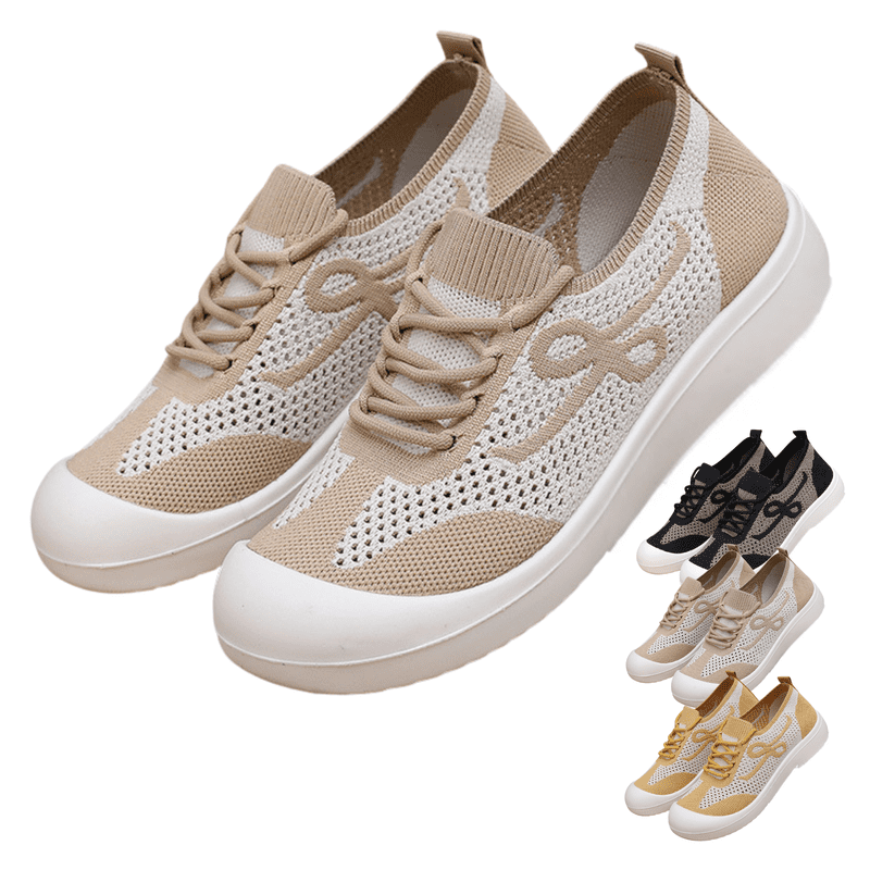 CHICVOMEY Women's Breathable Mesh Summer Shoes Lightweight Walking ...