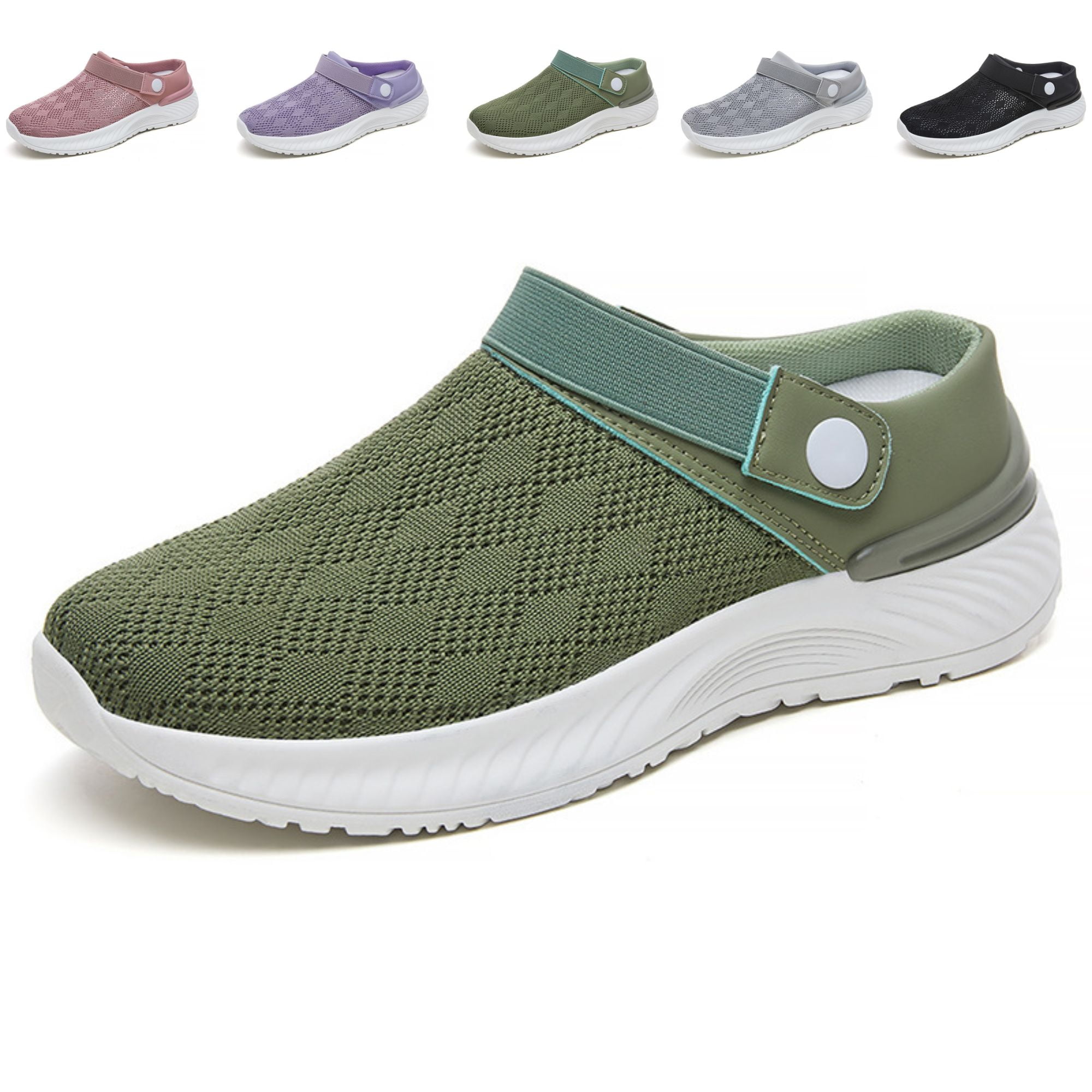 CHICVOMEY Womens Orthopedic Hollow-Out Sandals Causual Mesh Arch ...