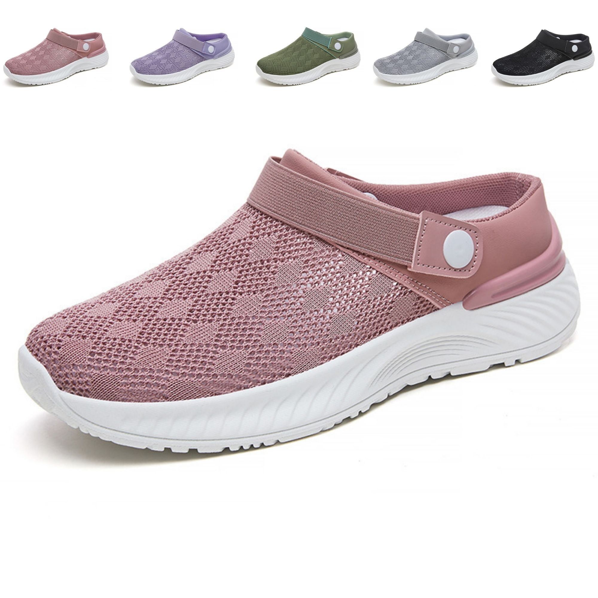 CHICVOMEY Womens Orthopedic Hollow-Out Sandals Causual Mesh Arch ...