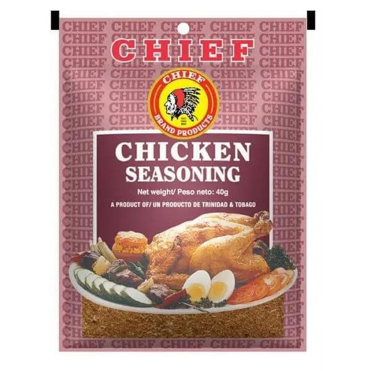 CHIEF BRAND PRODUCTS Chicken SAF21 seasoning 40 gm, 1.40 Ounce (Pack of ...