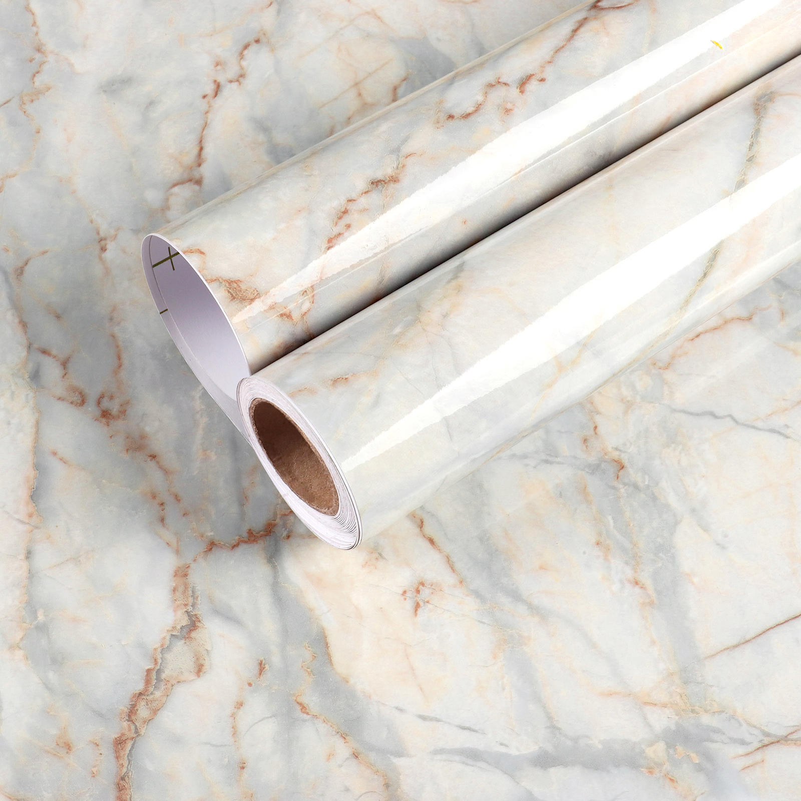 VEELIKE 15.7''x354'' Peel and Stick Countertop Contact Paper Removable ...