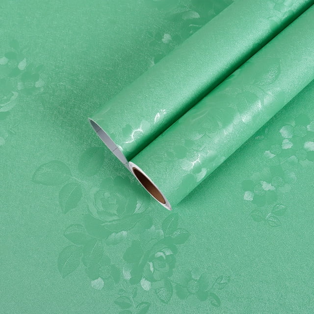 CHIHUT Light Green Peel and Stick Contact Paper for Walls Thicken ...