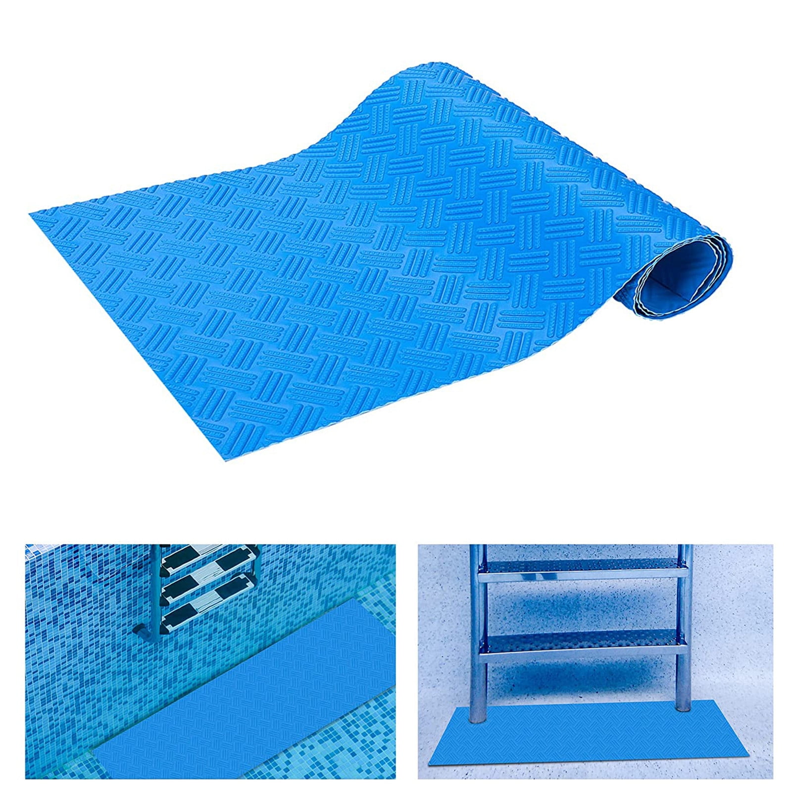 CHIKANSTORE Swimming Pool Ladder Mat ,Swimming Mat- Protective Pool ...