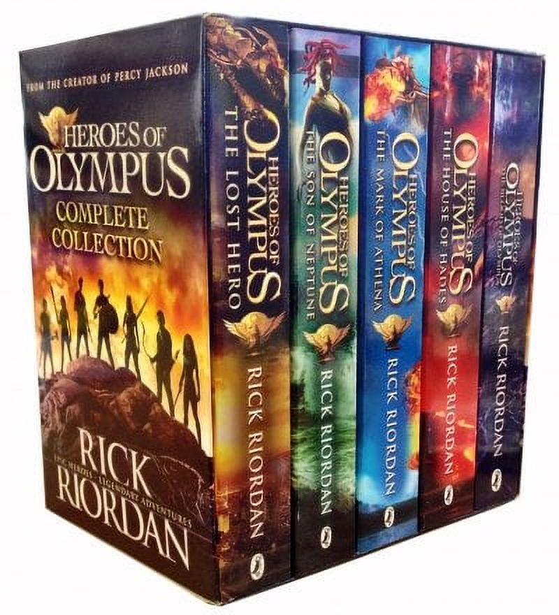 Heroes of Olympus Complete Collection (Paperback) by Rick Riordan - Walmart.com