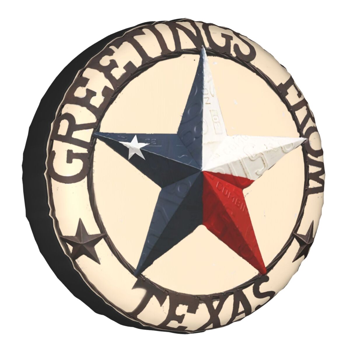 CHILL TEK Western Texas Stars Tire Cover 4WD Trailer Spare Wheel ...
