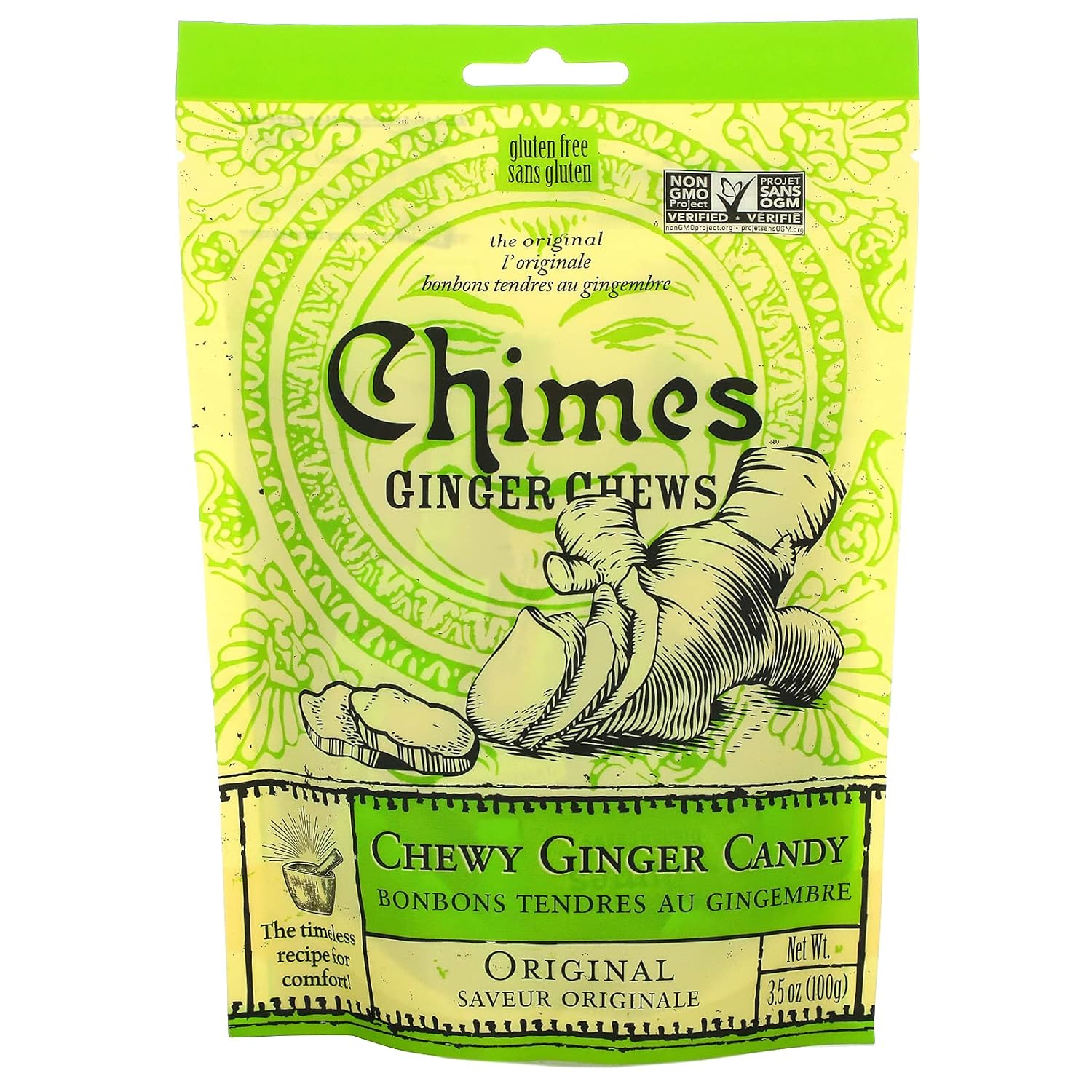 CHIMES Original Ginger Chews, 100 GR - Walmart.com