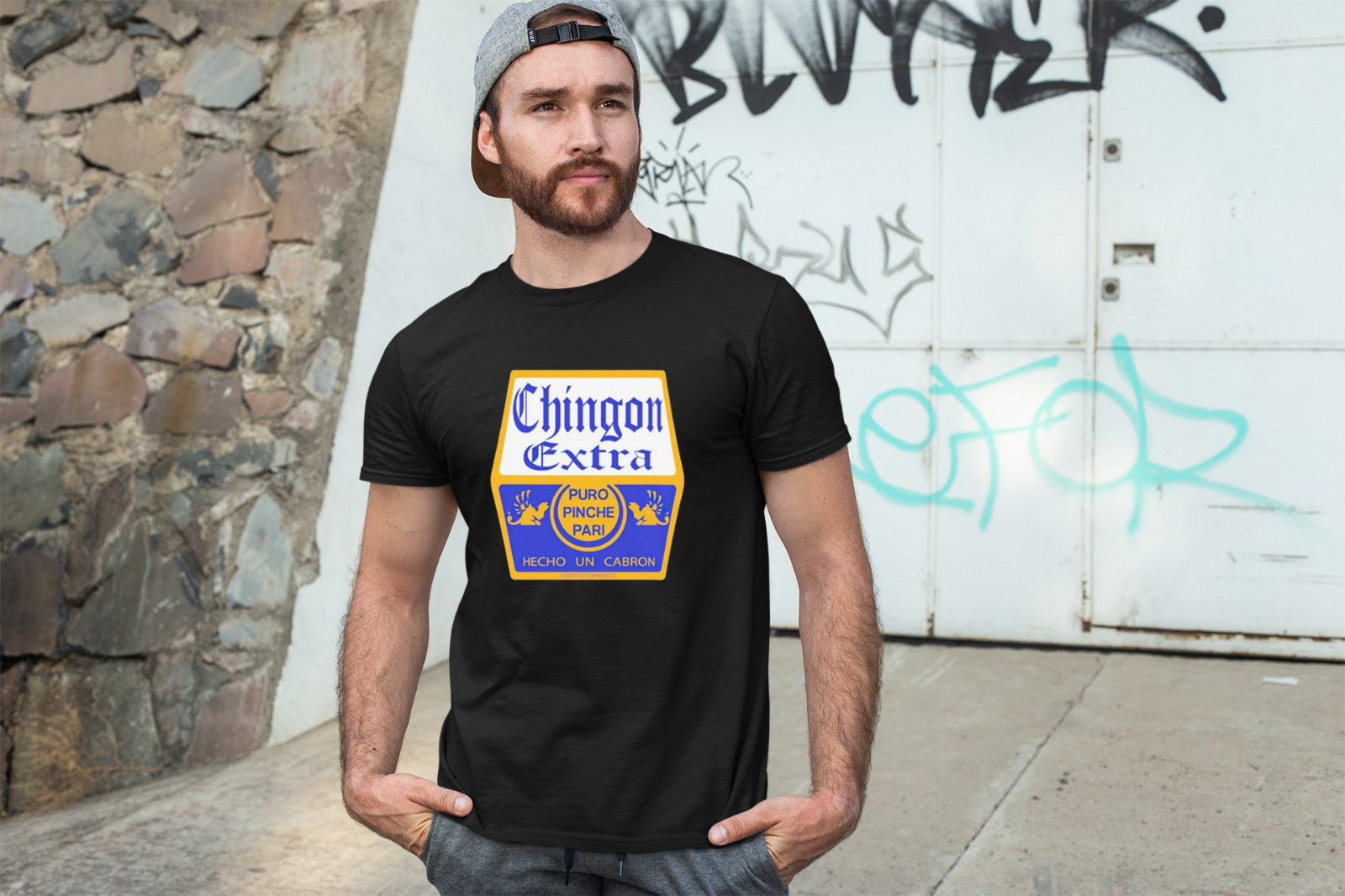 CHINGON EXTRA SHIRT MEXICAN GRAPHIC PREMIUM CLOTHING EL PATRON ...